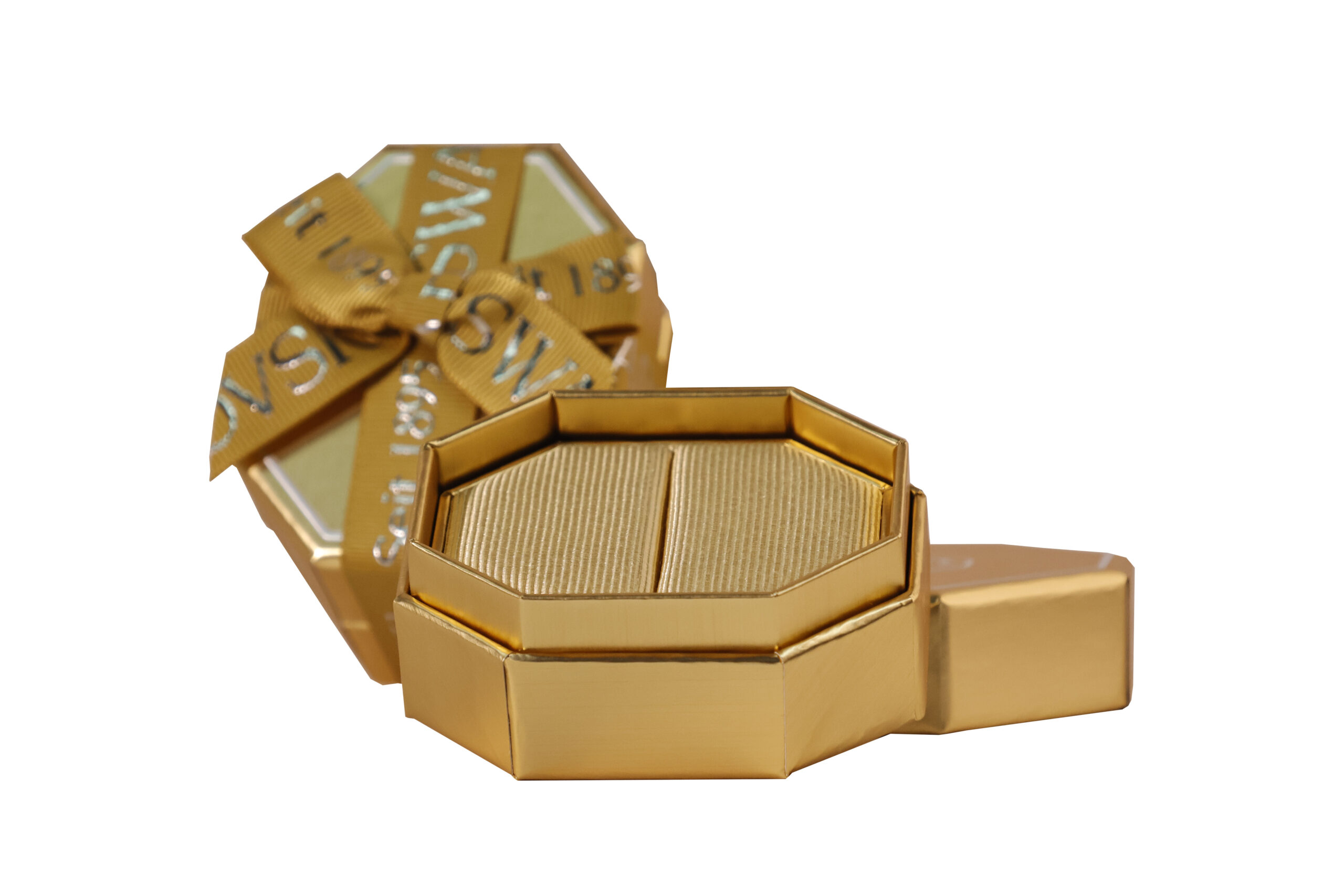 Matte Gold Jewelry Gift Box | Luxury Rigid Packaging Design
